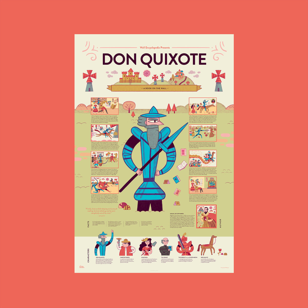 Don Quixote Poster – Hello Moppet