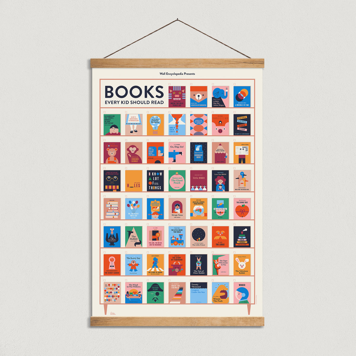 Books Every Kid Should Read Poster – Hello Moppet