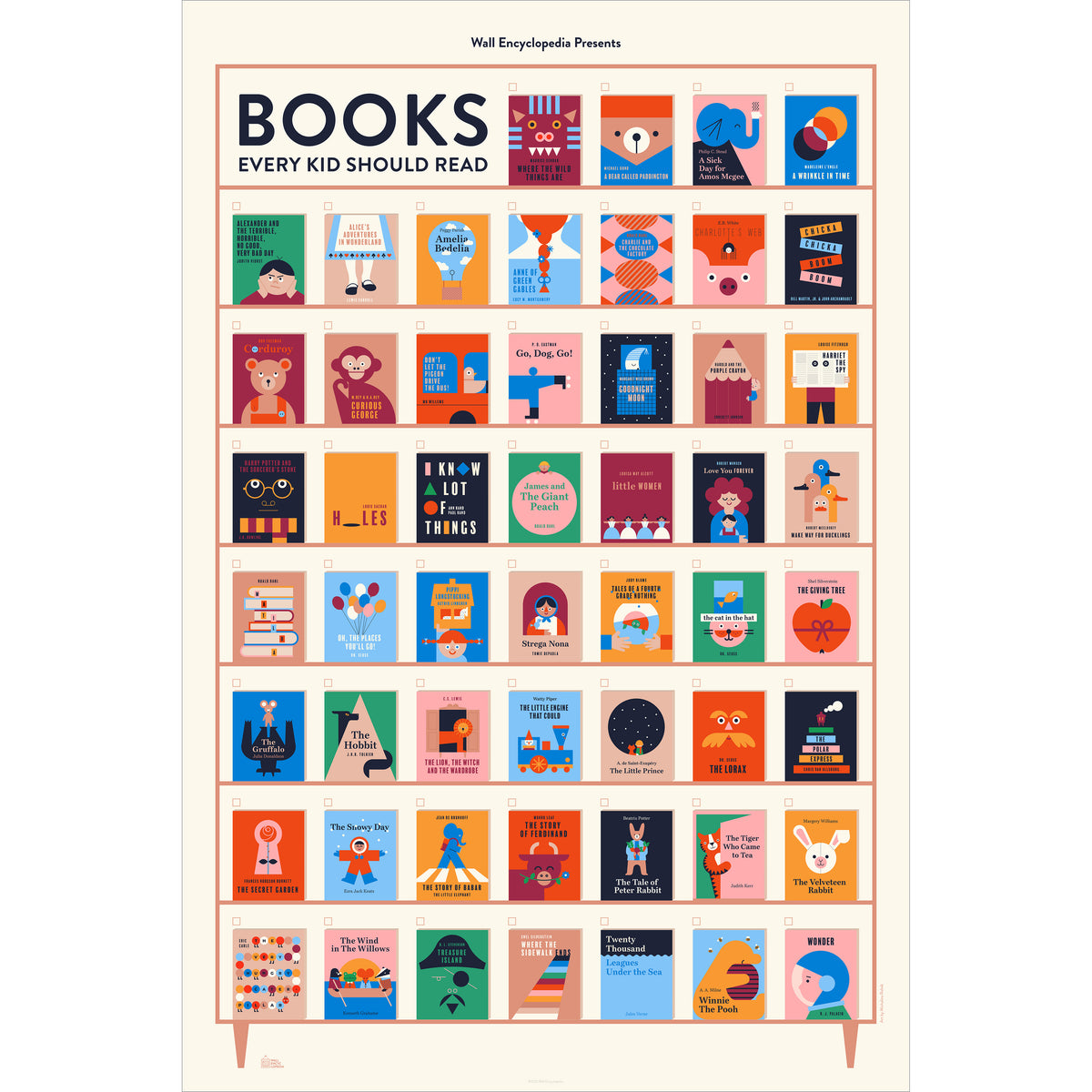 Books Every Kid Should Read Poster – Hello Moppet