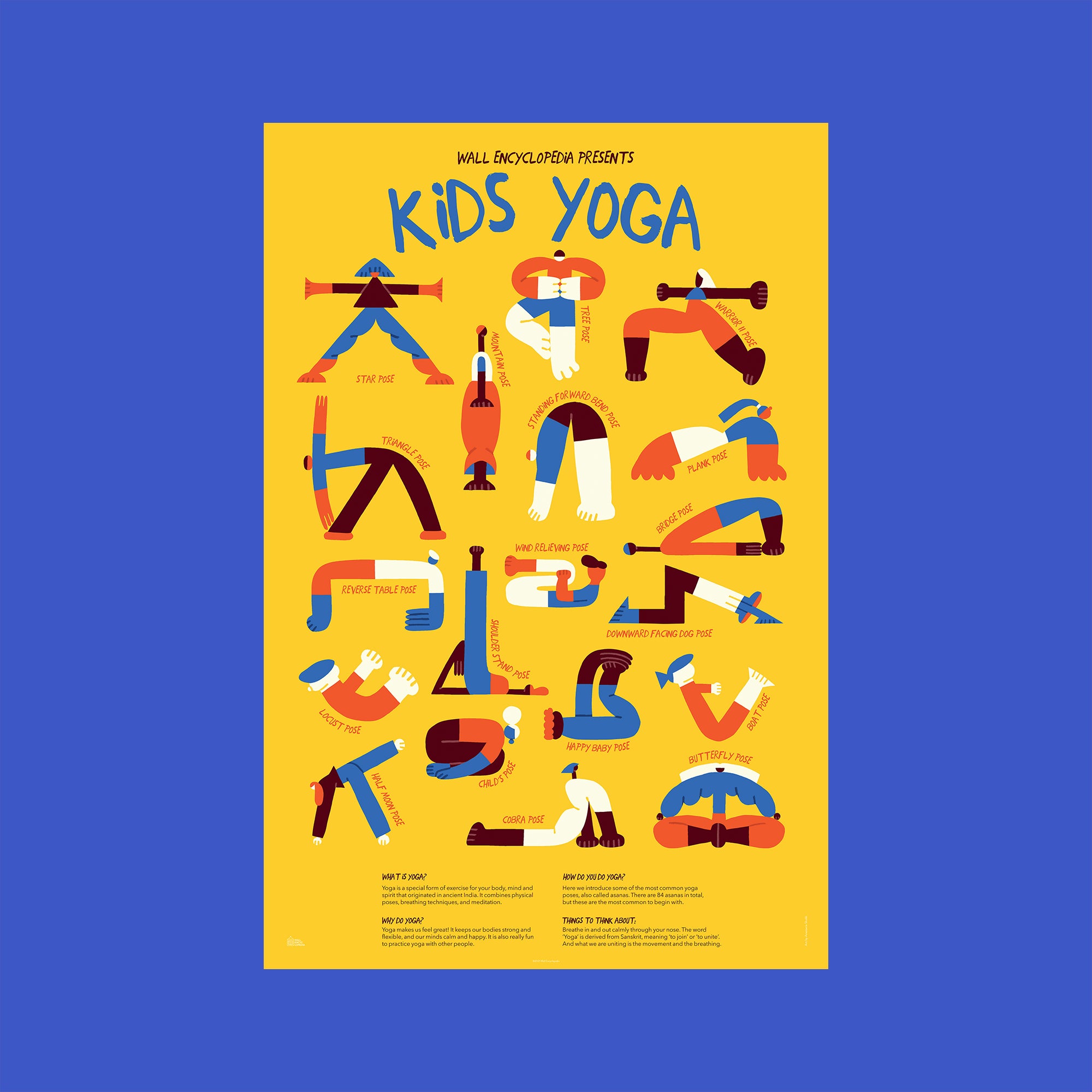 yogaposter kinder